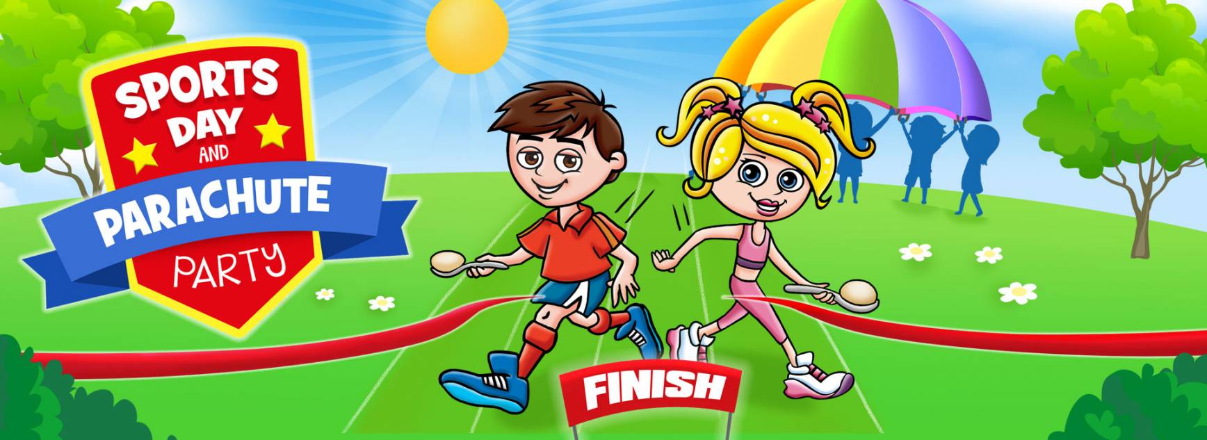 Sports Day And Parachute Party - Thrilling Sports & Games! - DNA Kids